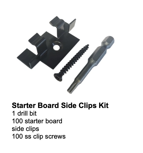 DexEra Starter Board Side Clips Kit